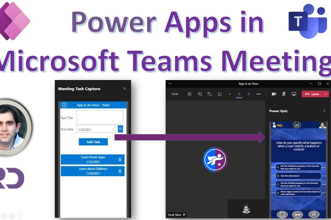 Create Teams Meeting Apps with Power Apps