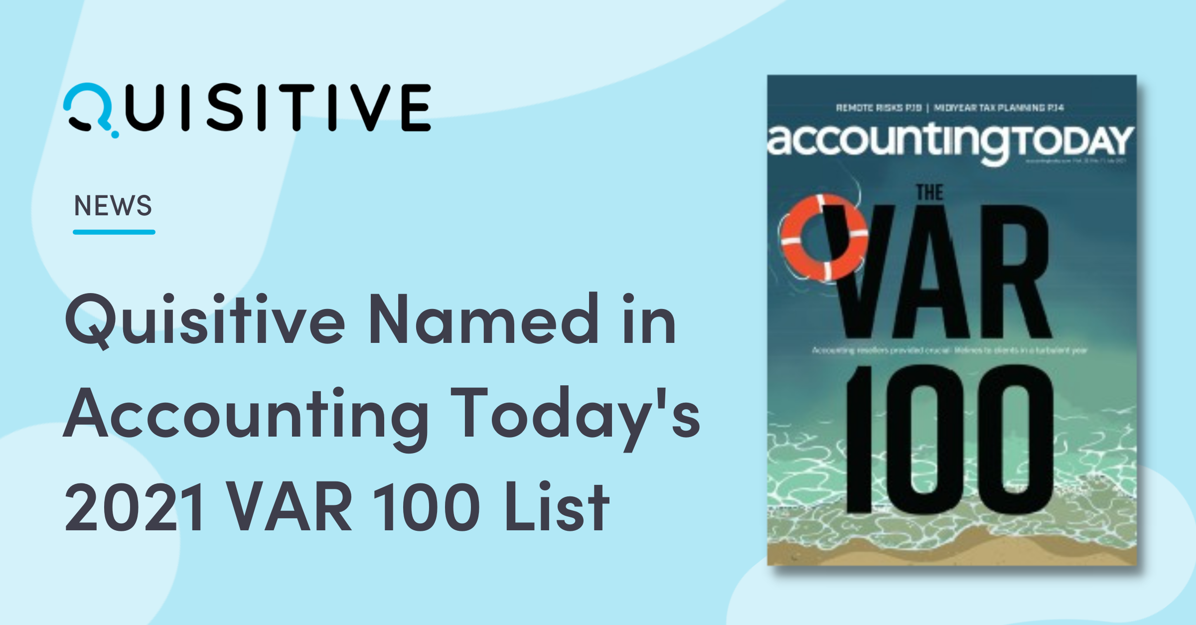 Quisitive Named in Accounting Today VAR 100 List | Quisitive