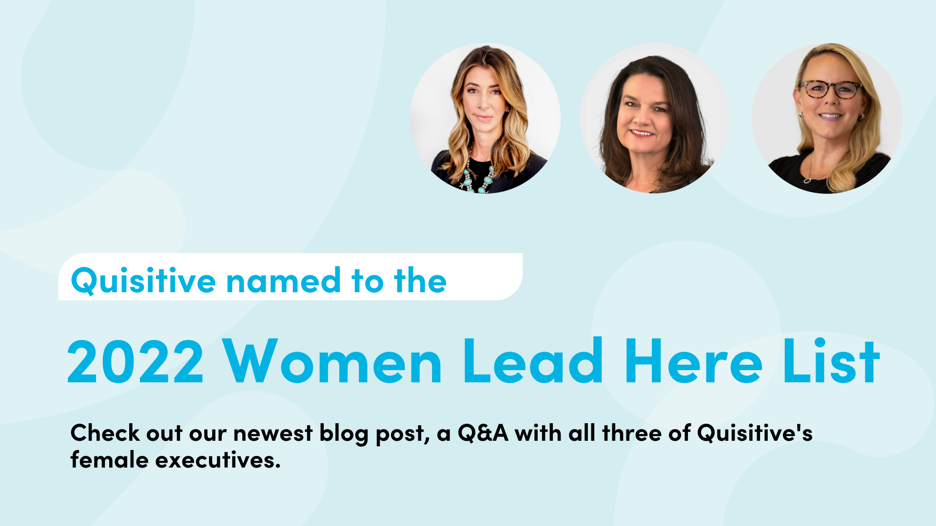 Quisitive Named to Women Lead Here List for Executive Gender Diversity ...