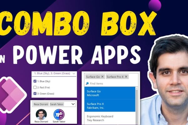 Combo box control in Power Apps | Search, Filter, Large Data, Default values