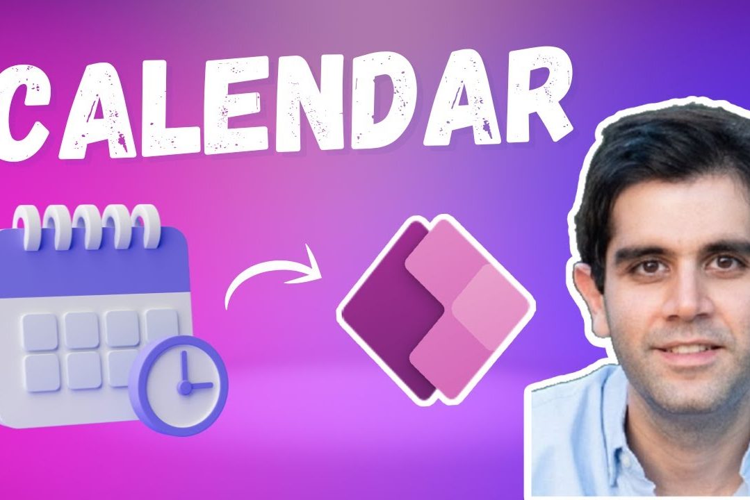 Build CALENDAR Control in POWER APPS in Minutes | Connect to SharePoint ...