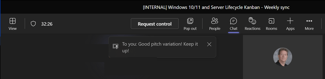 Three great tools to enhance your communication: Speaker Coach in Teams