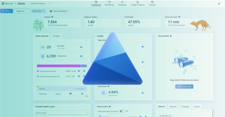What is Microsoft Clarity? An Overview | Quisitive