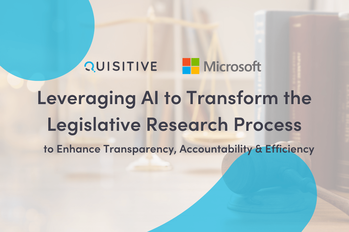 On-Demand: Leveraging AI to Transform The Legislative Research Process ...