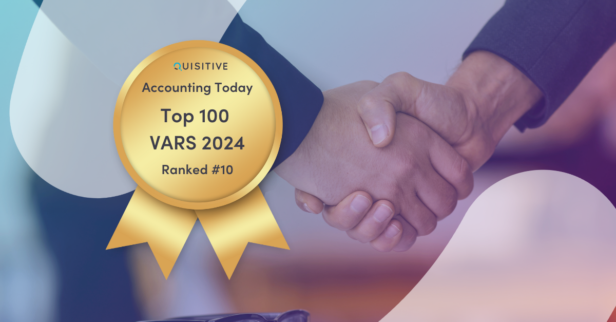 Quisitive Named on Accounting Today’s Top 100 VARS List 2024 | Quisitive