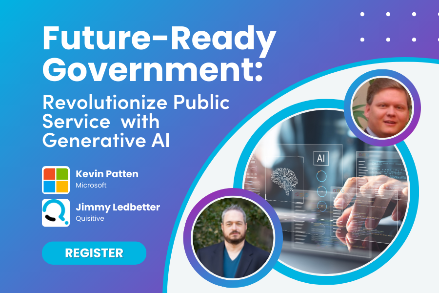 Watch now: Shaping the Future of Public Service | Quisitive