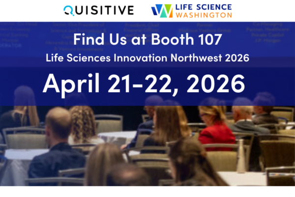 Quisitive at Life Science Innovation Northwest 2026 | Booth